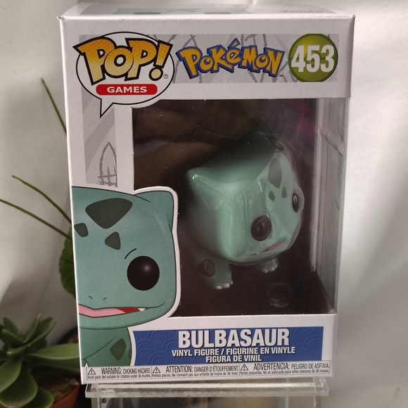 Funko | Toys | Nib Funko Pop Pokemon Bulbasaur Vinyl Figure 453 | Poshmark